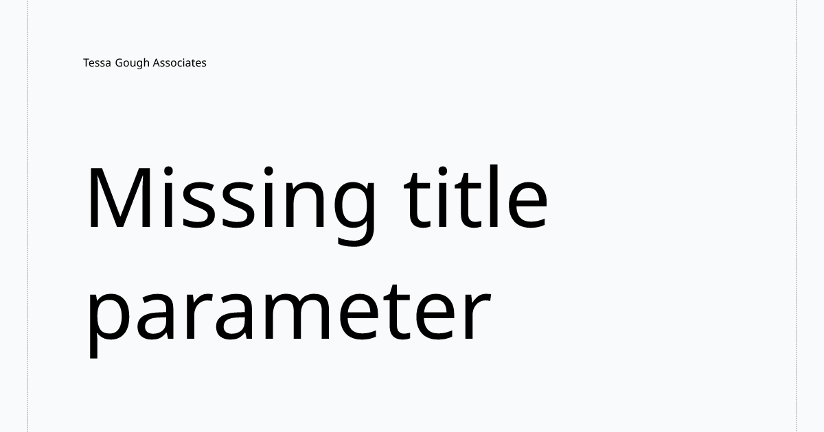 Emily Tew | Tessa Gough Associates